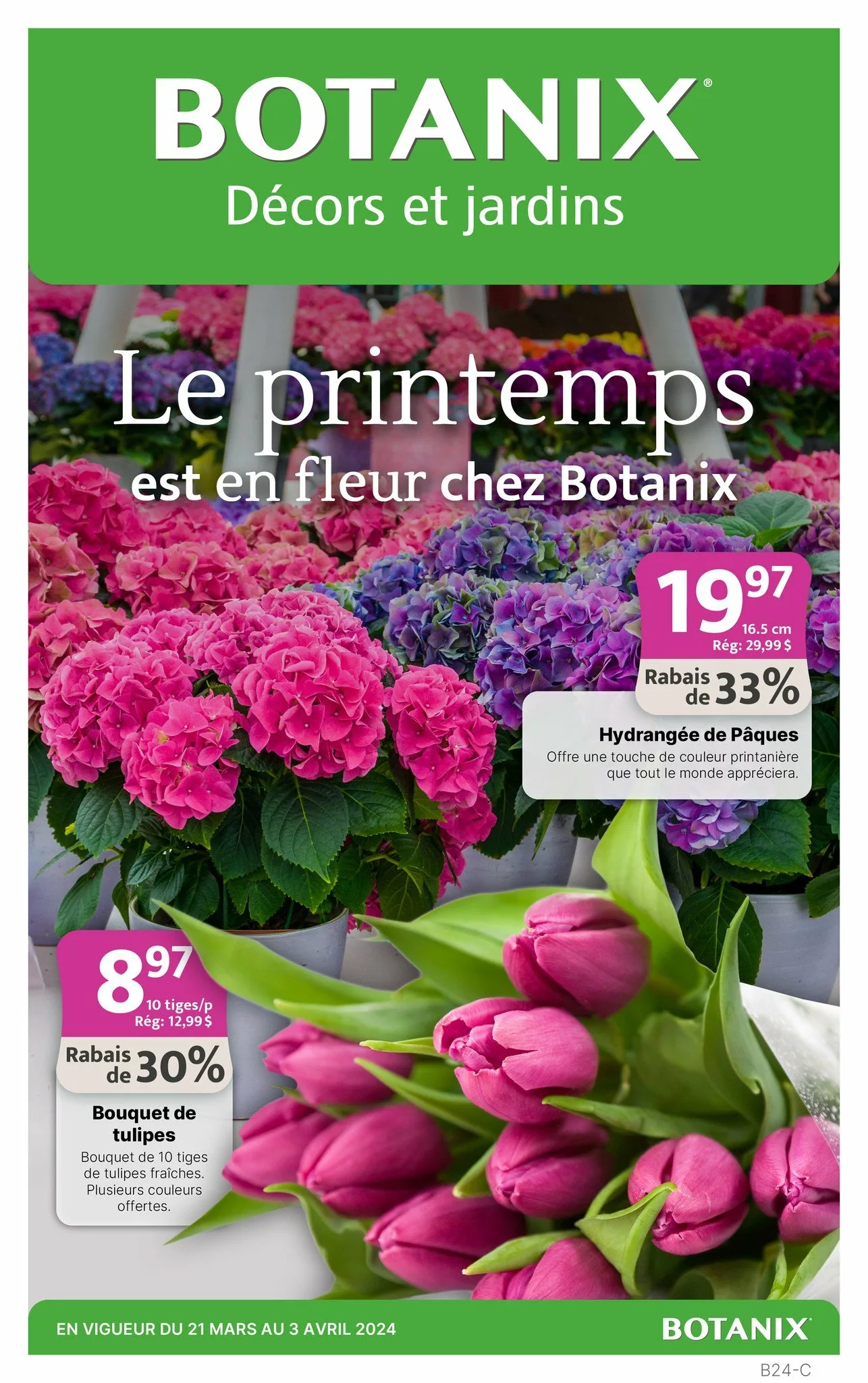 Circulaire Botanix Du 21 mars au 3 avril 2024 🍁 Plusieurs Rabais 📌
