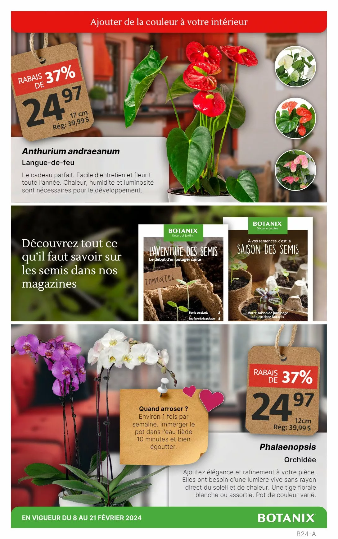 Circulaire Botanix Du 8 au 21 février 2024 🍁 Plusieurs Rabais 📌