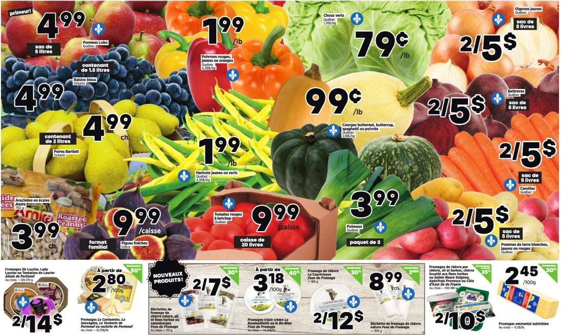 Circulaire Marché Végétarien Du 14 au 20 septembre 2023. Sherbrooke et ...