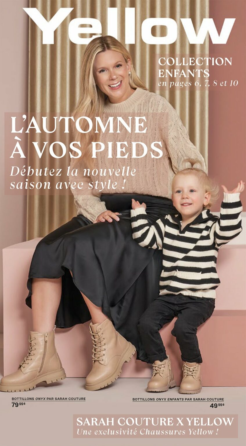 Circulaire Chaussures Yellow - Catalogue d'Automne Du 18 septembre au ...