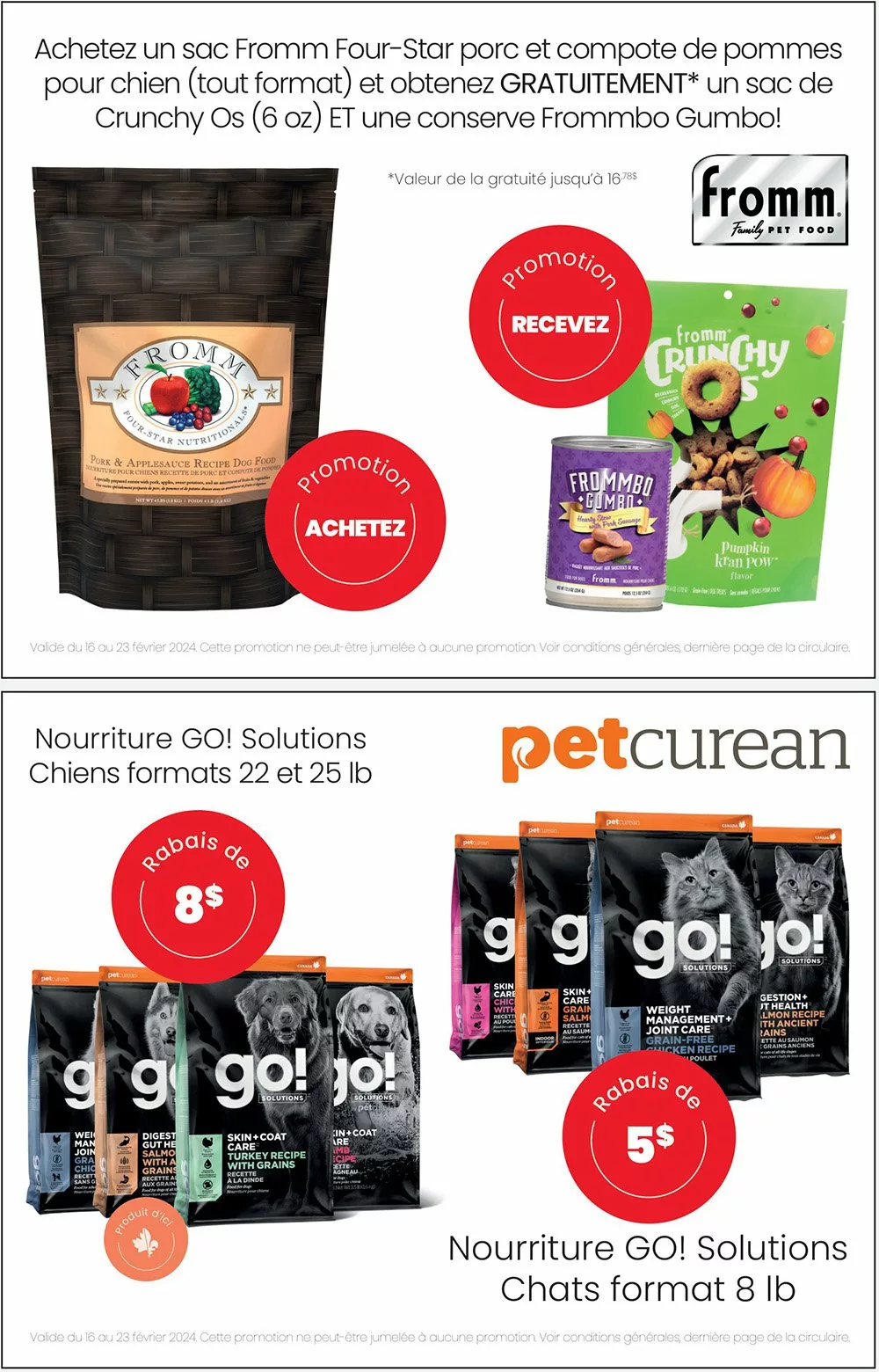 Circulaire Animo etc Du 16 au 23 février 2024 🍁 Plusieurs Rabais 📌