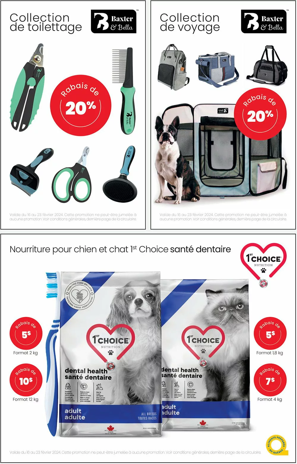 Circulaire Animo etc Du 16 au 23 février 2024 🍁 Plusieurs Rabais 📌