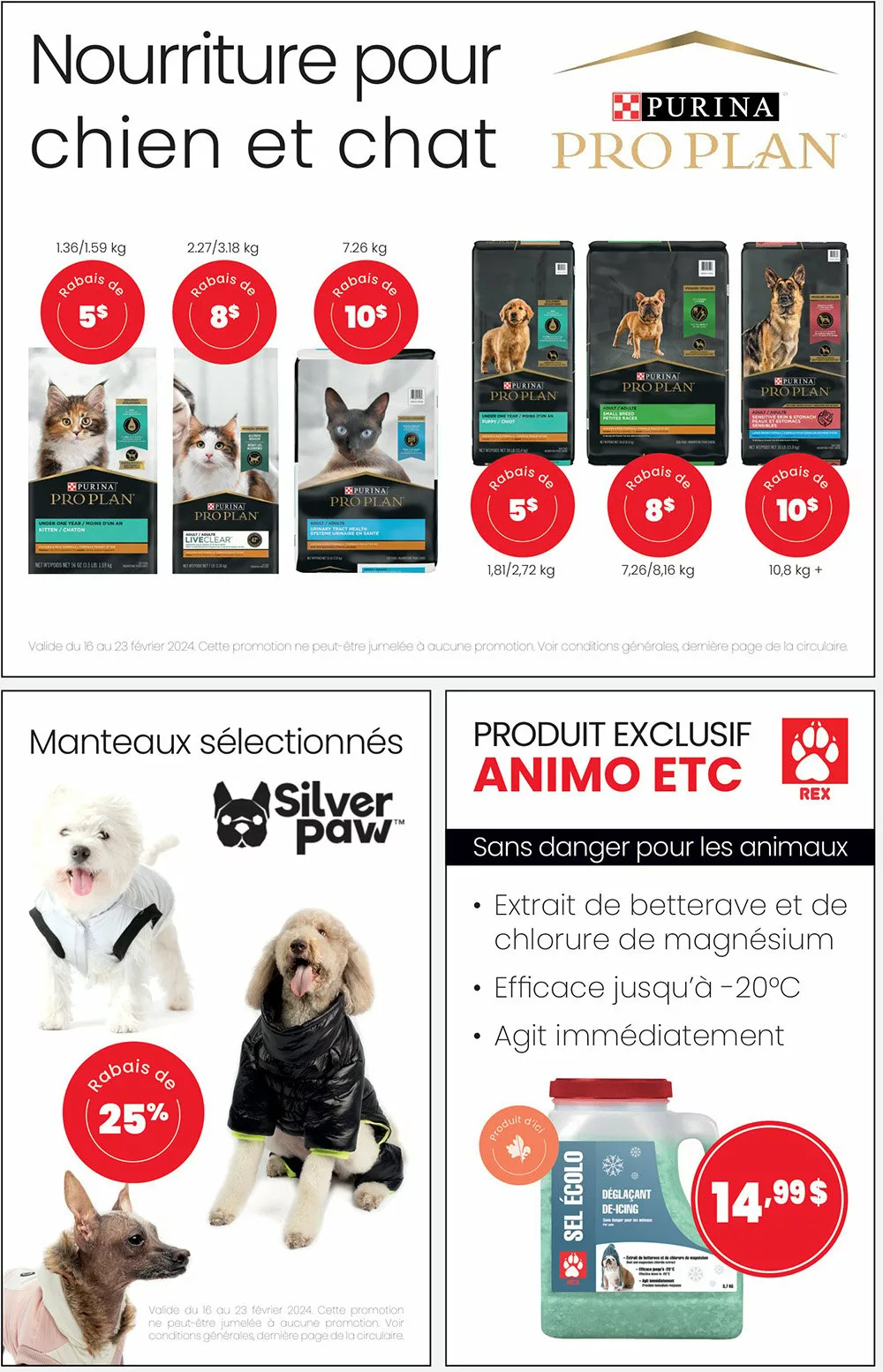 Circulaire Animo etc Du 16 au 23 février 2024 🍁 Plusieurs Rabais 📌