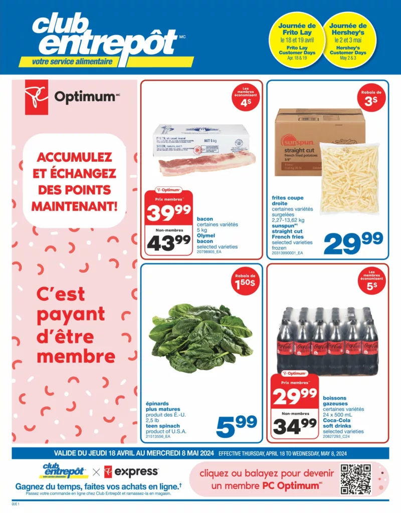 Circulaire Club Entrepôt Du 9 au 29 mai 2024