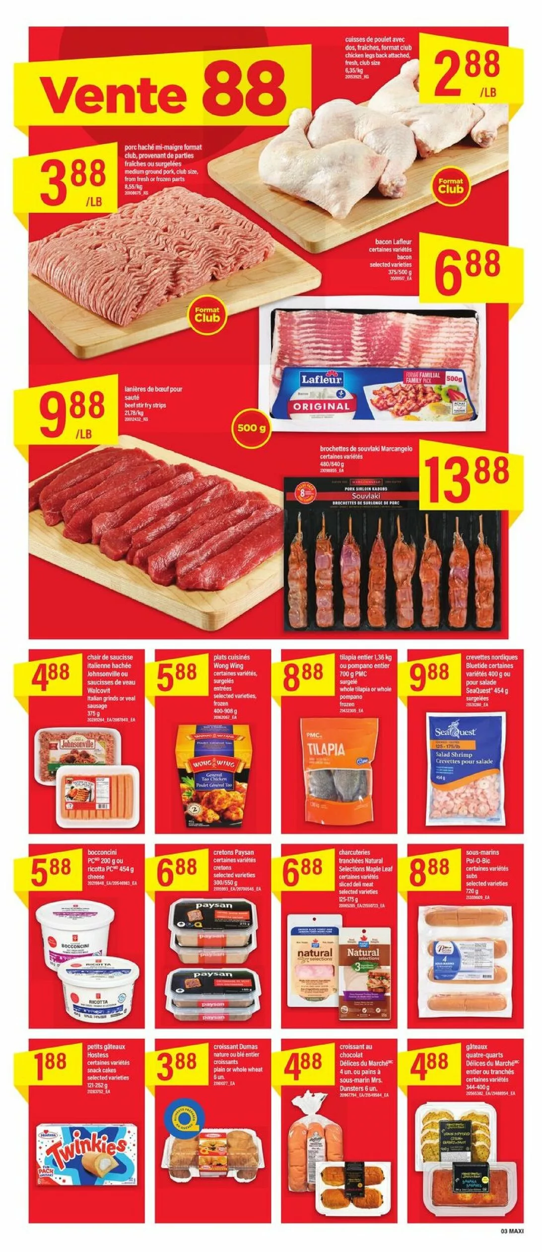 Circulaire Maxi Du 21 au 27 mars 2024 🍁 Plusieurs Rabais 📌
