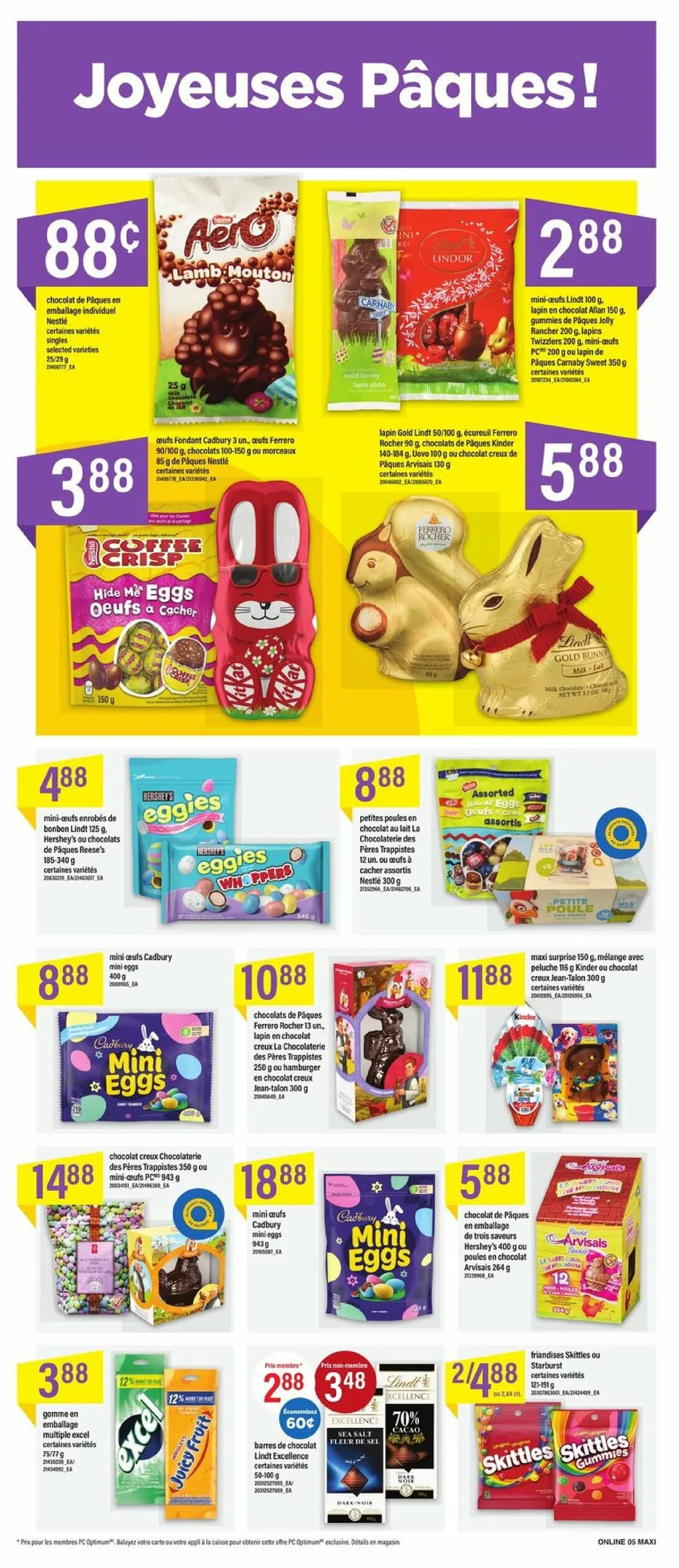 Circulaire Maxi Du 21 au 27 mars 2024 🍁 Plusieurs Rabais 📌